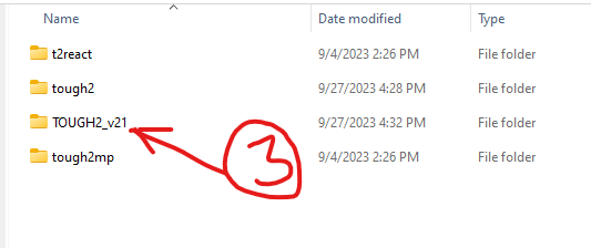 Results file not found (ECO2M, TOUGH V2.1, PetraSim), no .csv file generated, Unbale to generate ...