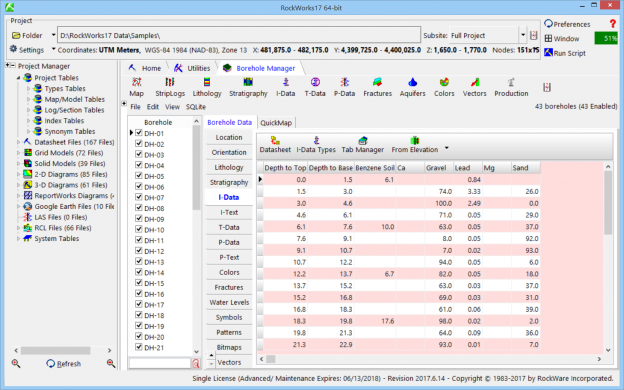 RockWorks Geotechnical Industry - RockWare Software